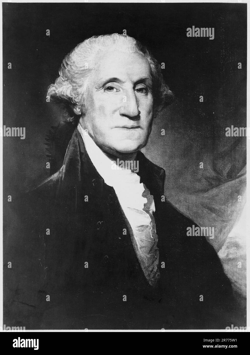 George Washington. Copy of engraving by James Mitan after John Trumbull ...