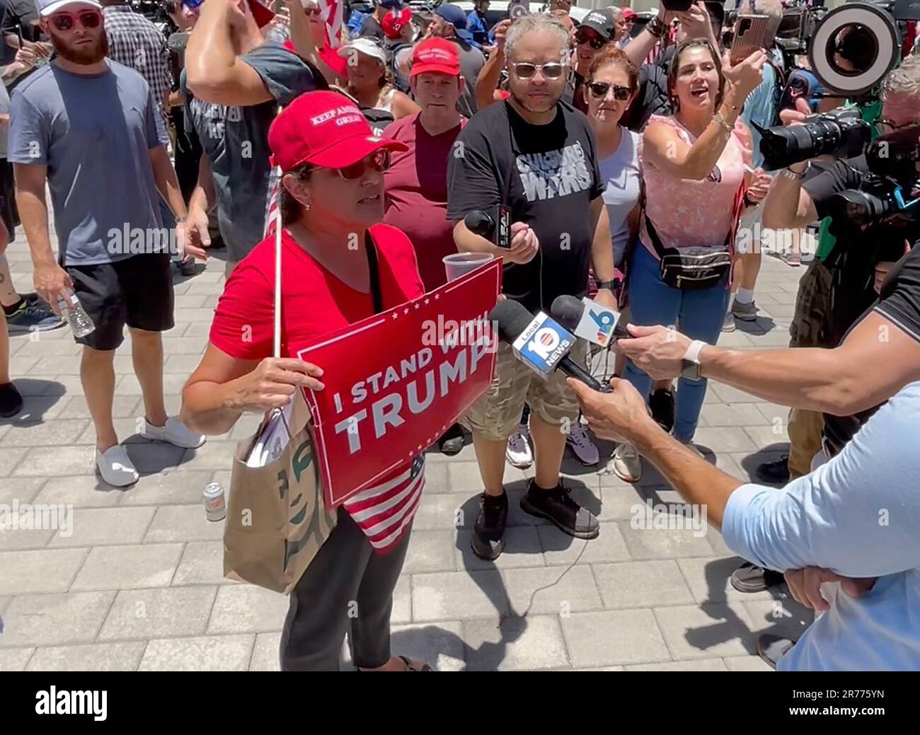 Trump june 2023 hi-res stock photography and images - Alamy