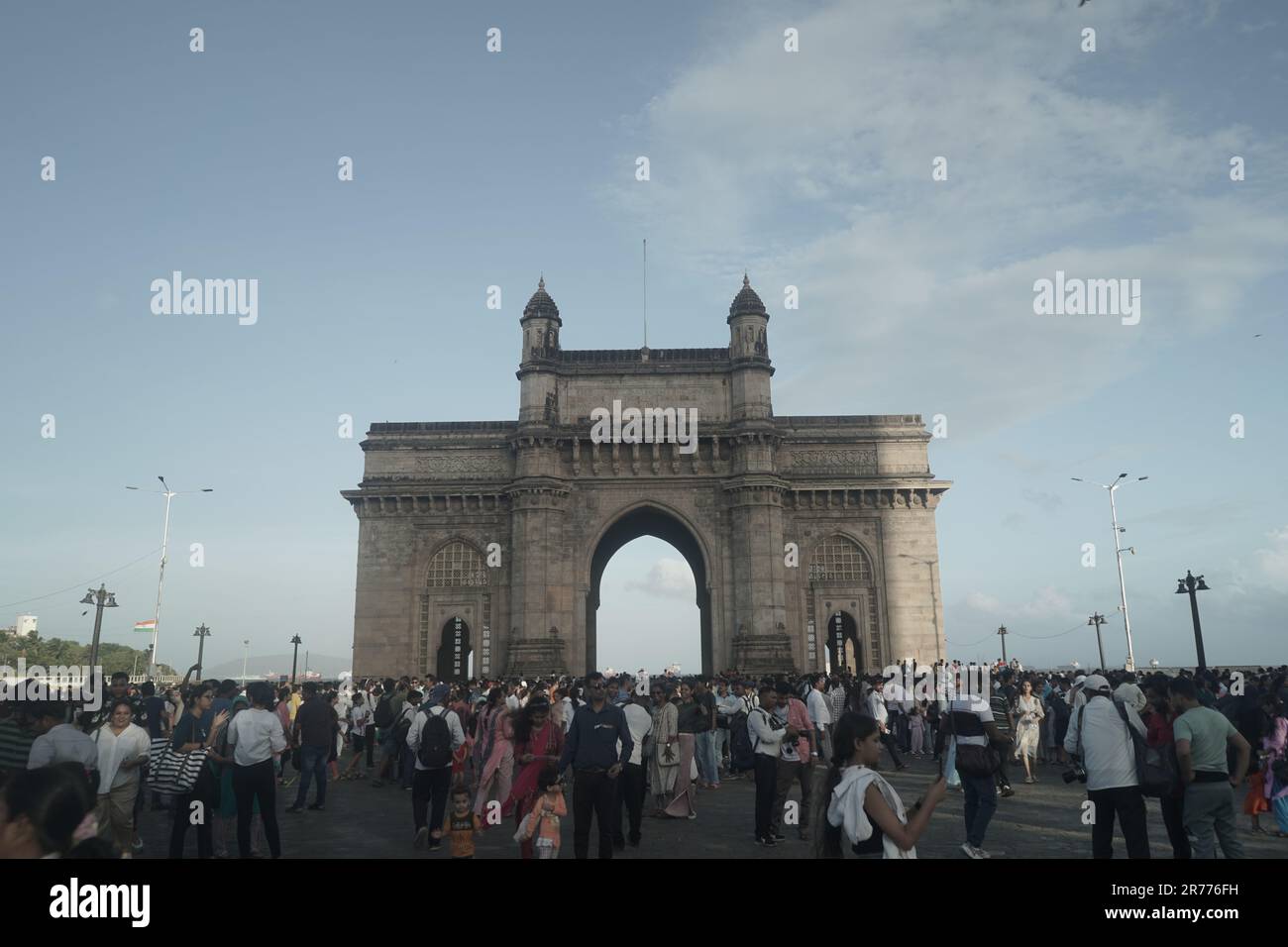 Gateway of India. Tourist come to visiting the Gateway of India and ...