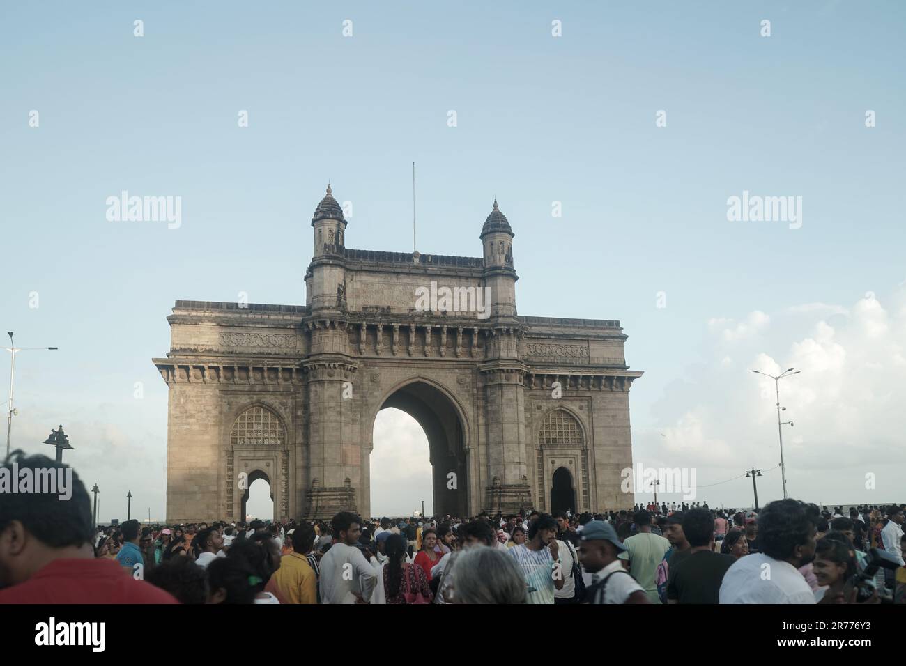 Gateway of India. Tourist come to visiting the Gateway of India and ...