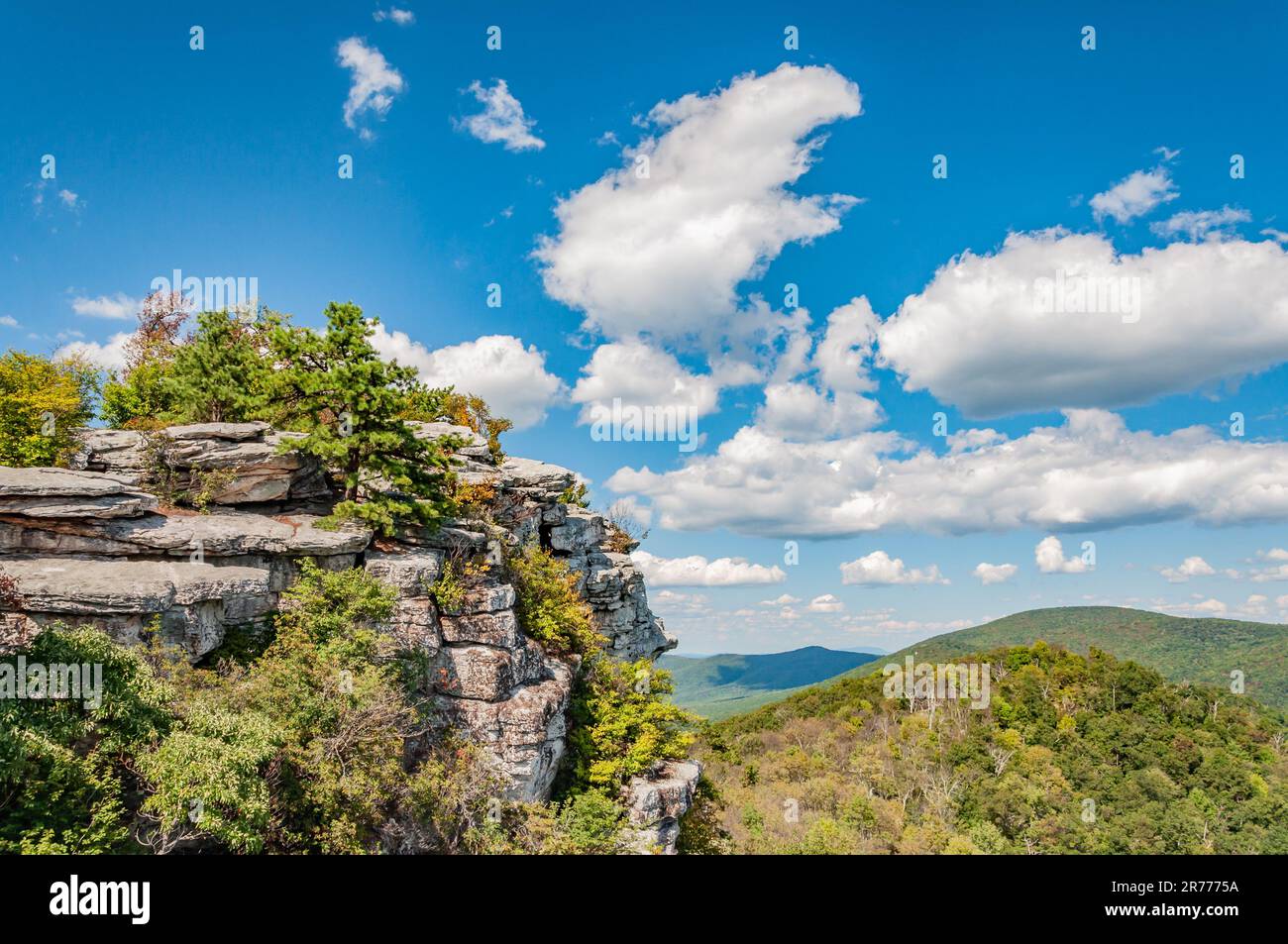 Big Schloss Mountain Summit Virginia USA Stock Photo - Alamy
