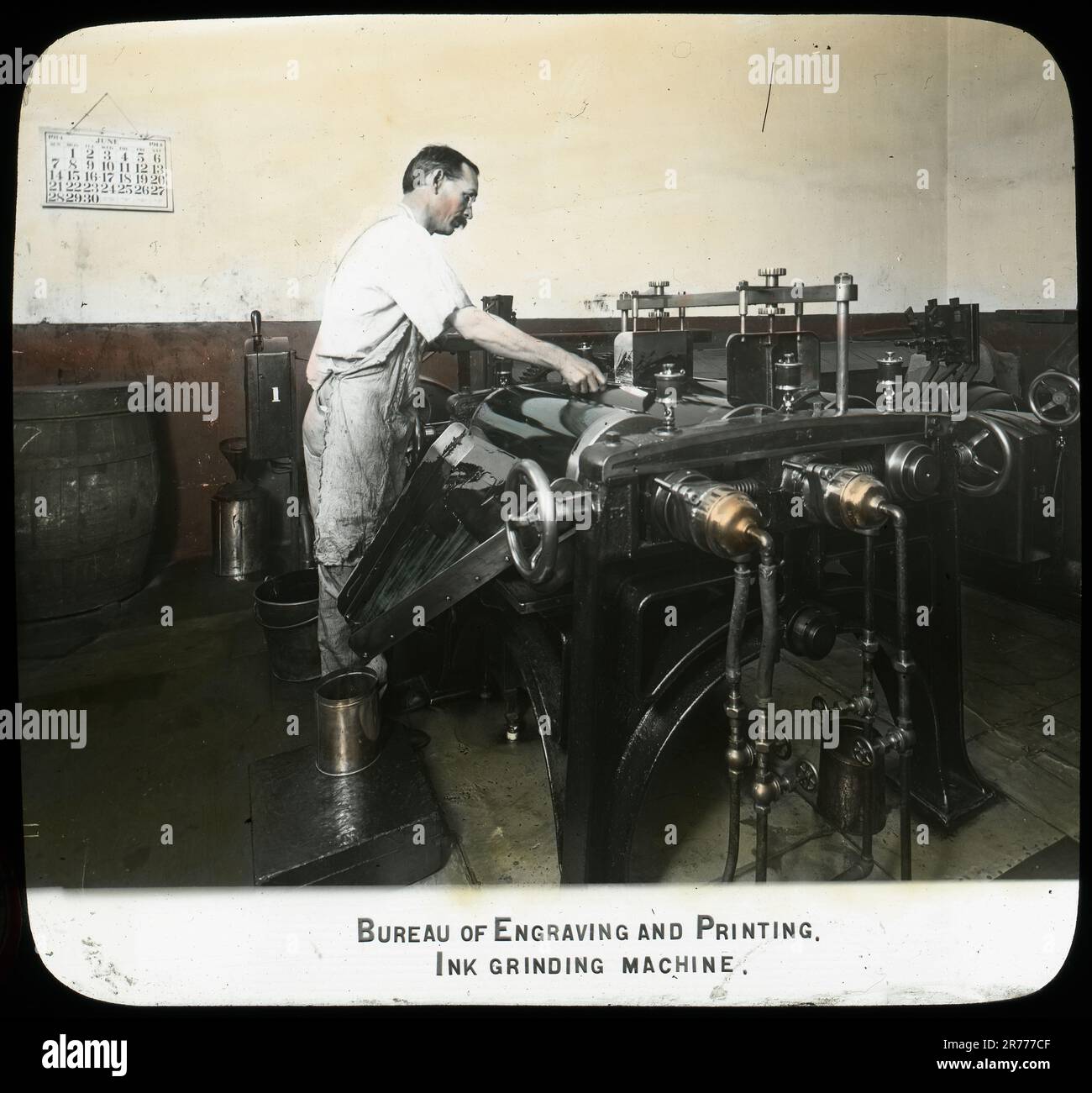 Ink Grinding Machine. Bureau of Engraving and Printing Facilities and Activities. Department of ...