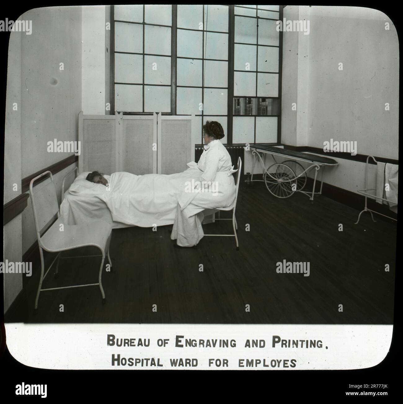 Hospital Ward for Employees. Bureau of Engraving and Printing ...
