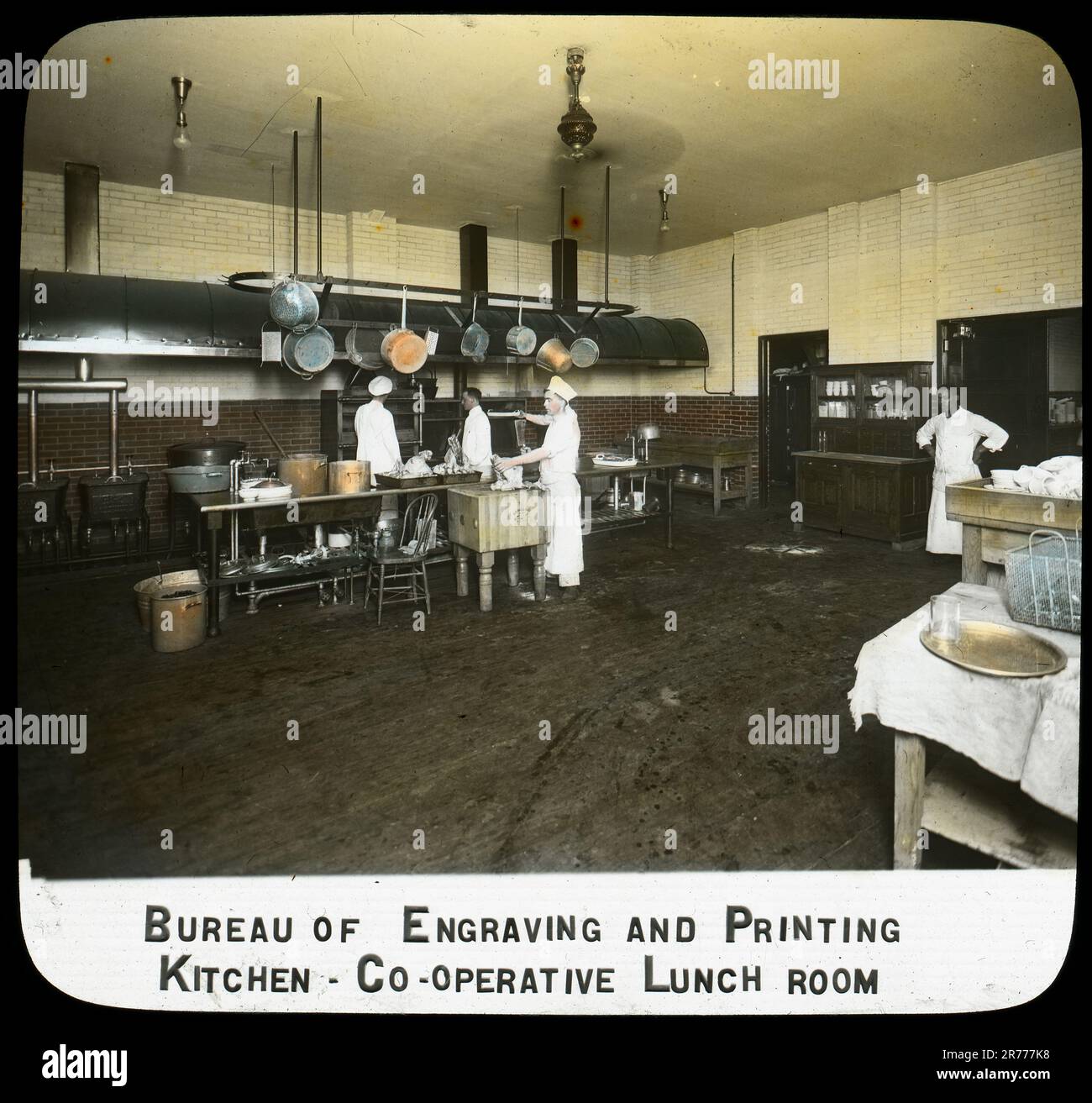 Kitchen- Co-operative Lunch Room. Bureau of Engraving and Printing ...