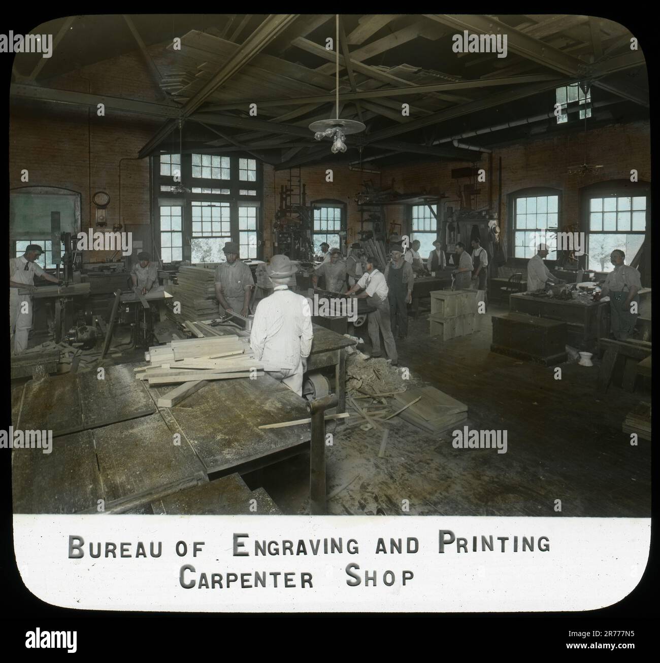 Carpenter Shop. Bureau of Engraving and Printing Facilities and Activities. Department of the ...