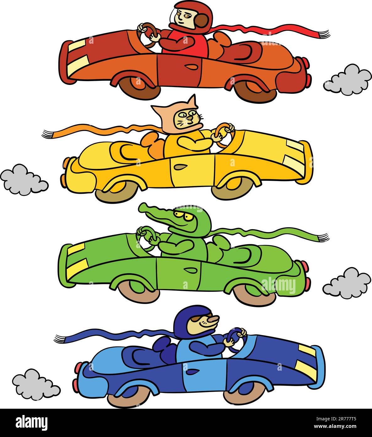 Drivers picture Stock Vector Images - Alamy