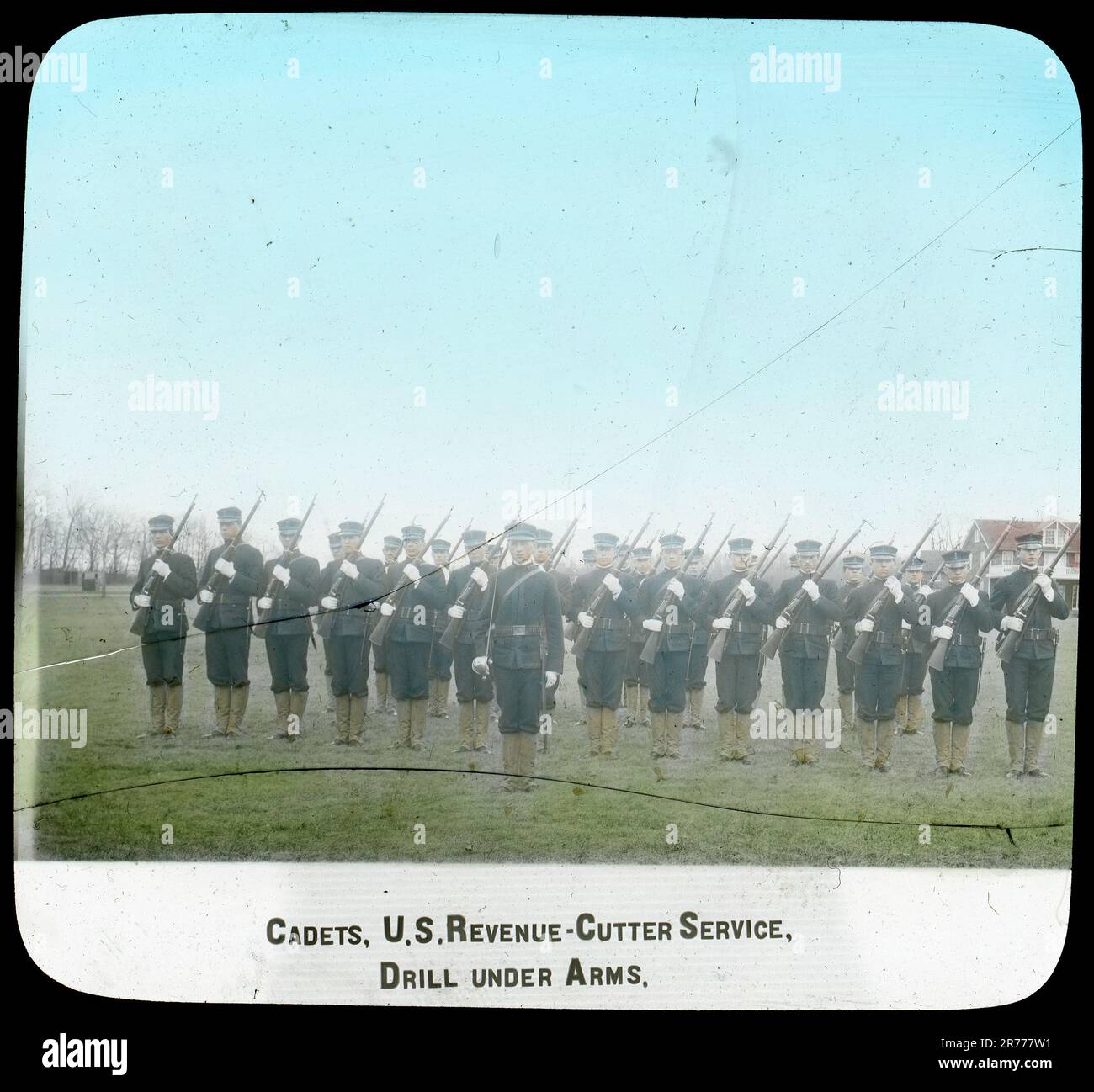 Cadets, U.S. Revenue-Cutter Service, Drill Under Arms. Photographs of ...