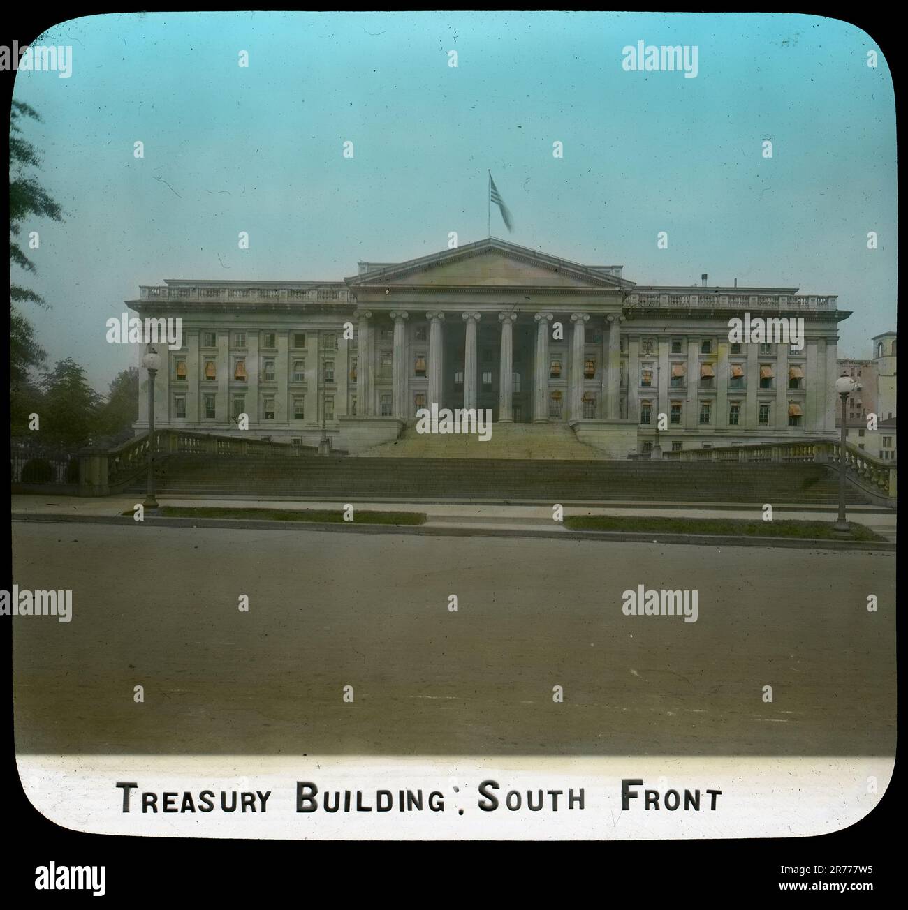 Treasury Building, South Front. Photographs of Treasury Department ...