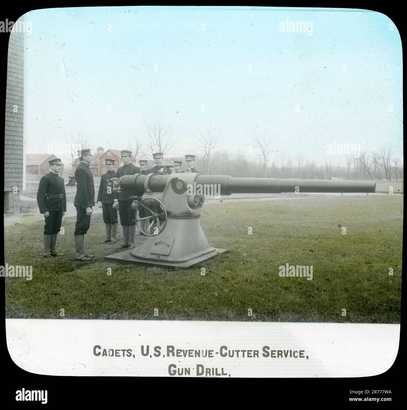 Cadets, U.S. Revenue-Cutter Service, Gun-drill. Photographs of Revenue ...