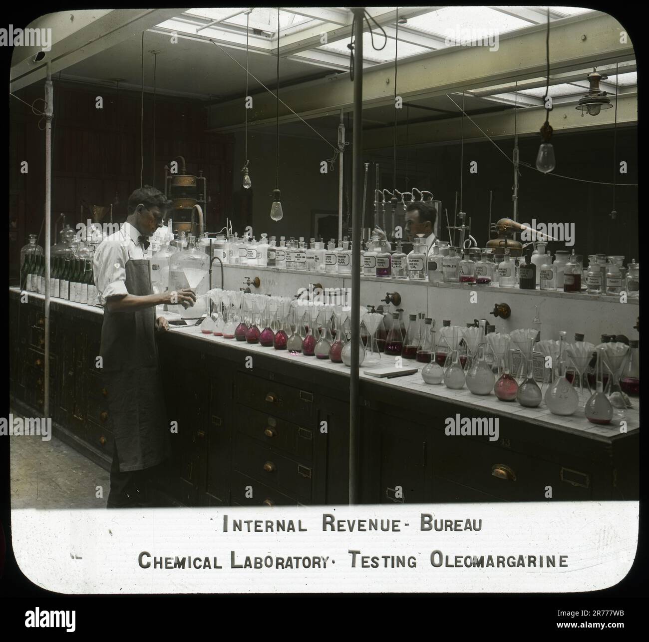 Internal Revenue Bureau- Chemical Laboratory, Testing Oleomargarine ...