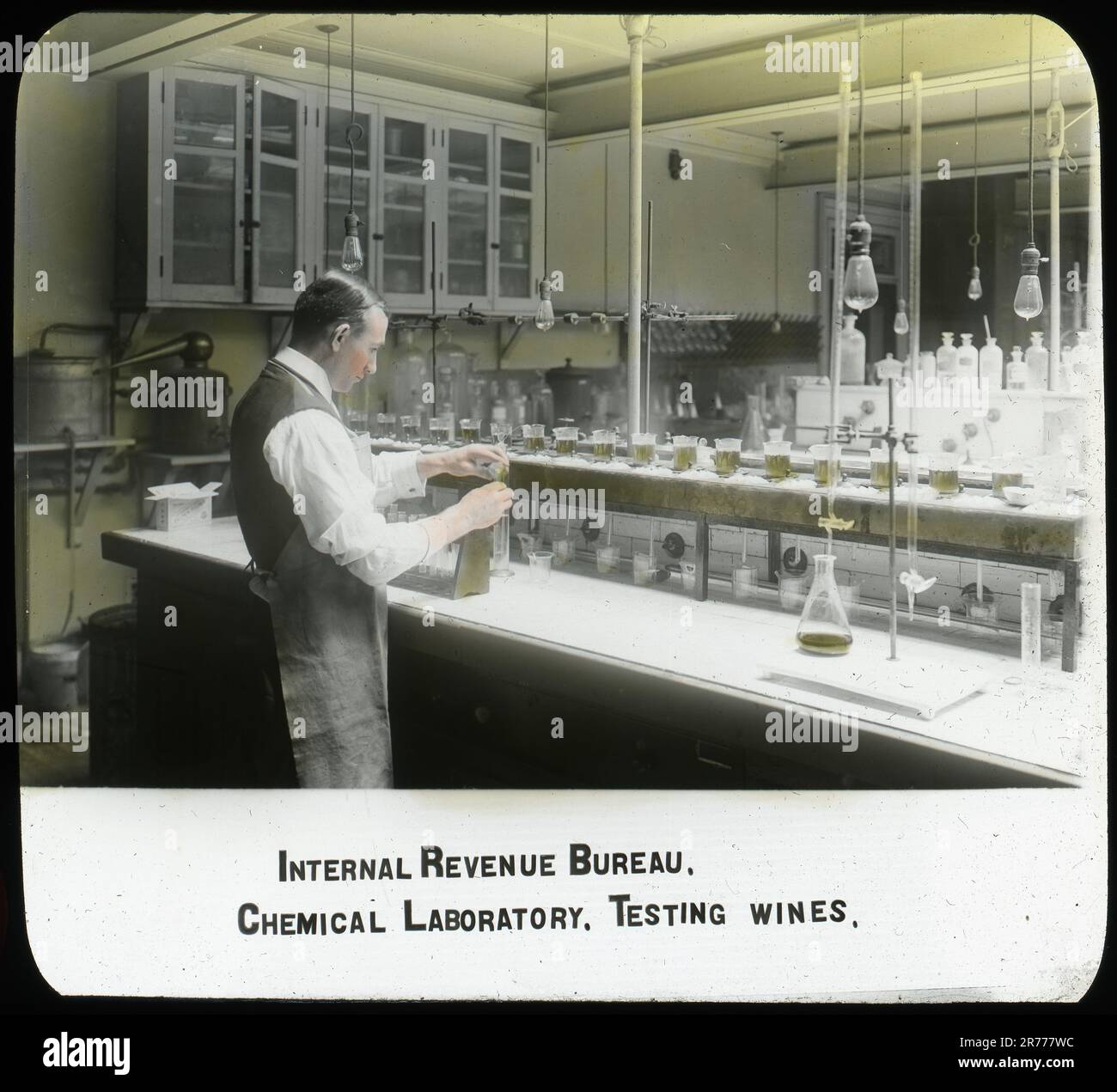 Internal Revenue Bureau – Chemical Laboratory, Testing Wines ...