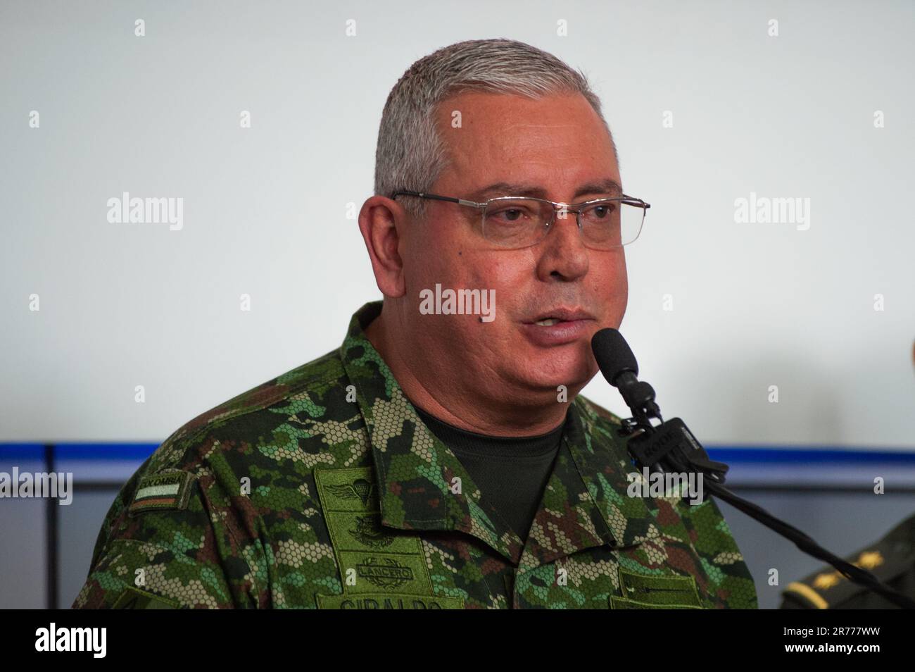 Bogota, Colombia. 13th June, 2023. Colombia's military forces commander ...