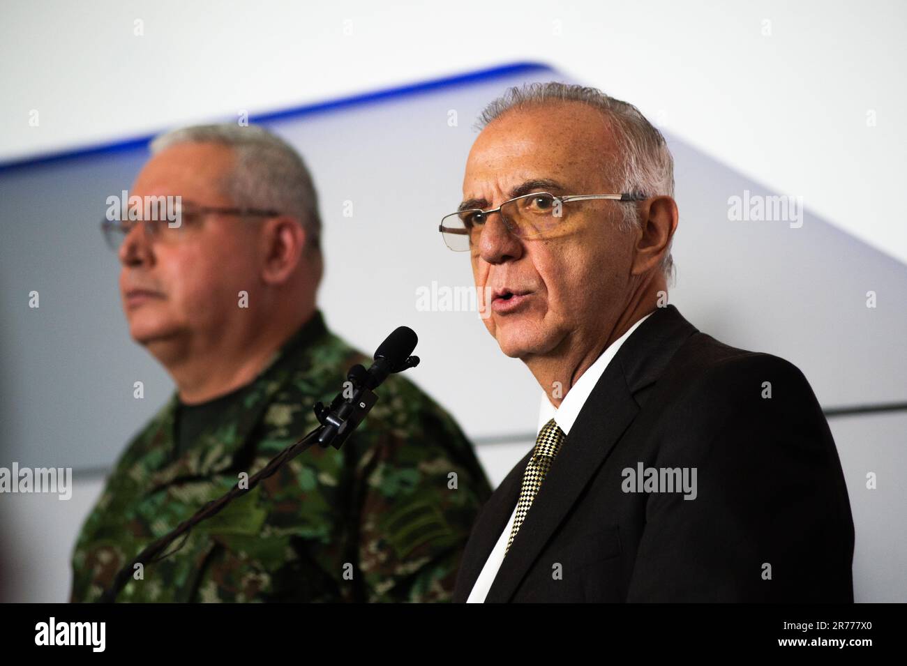 Bogota, Colombia. 13th June, 2023. Colombia's military forces commander ...