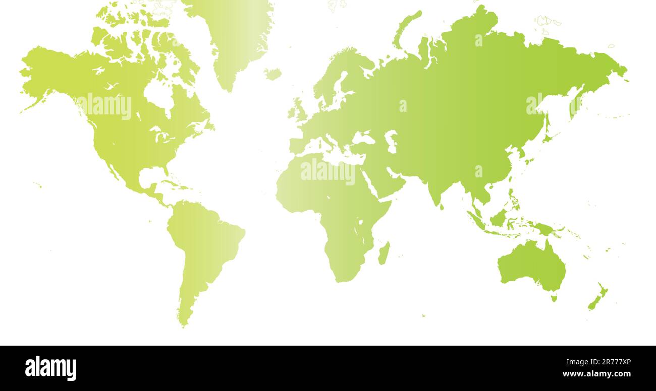 the world in green color Stock Vector Image & Art - Alamy
