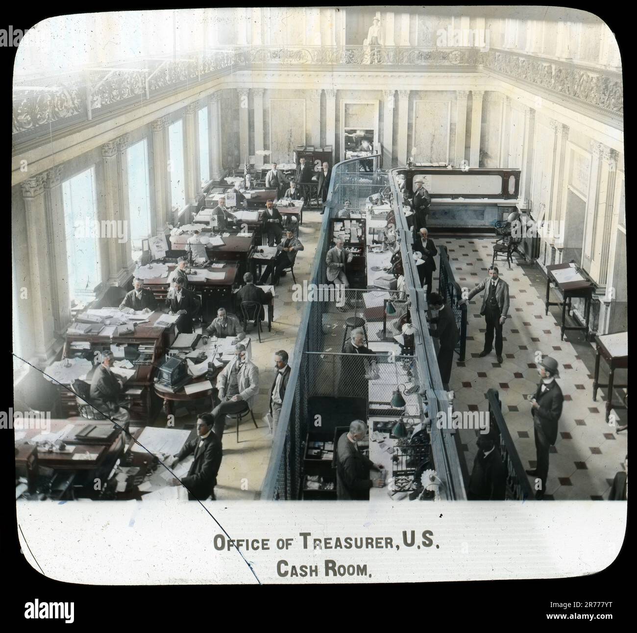 Treasury department cash room hi-res stock photography and images - Alamy