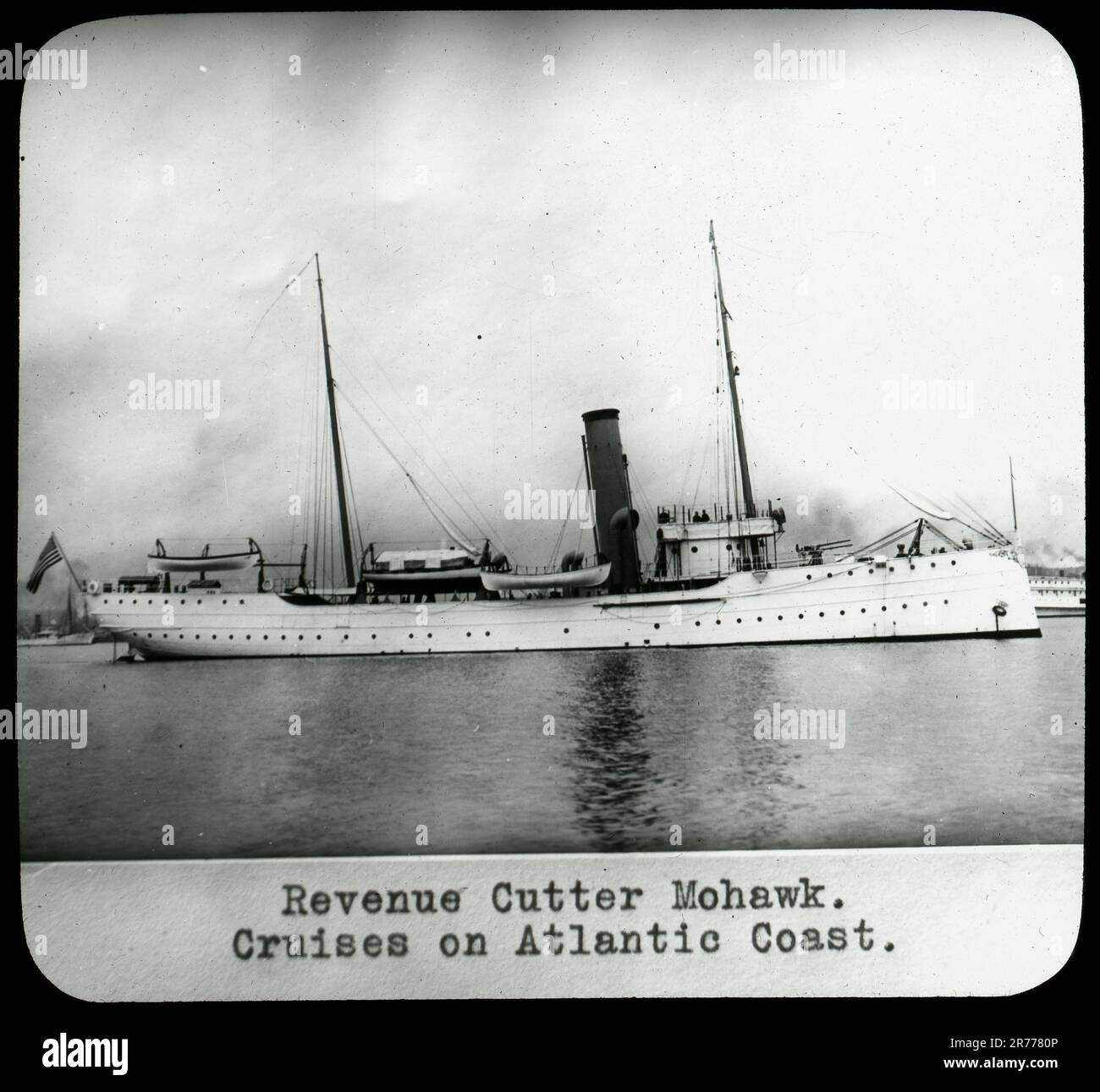 Revenue Cutter Mohawk, Cruises on Atlantic Coast. Photographs of ...