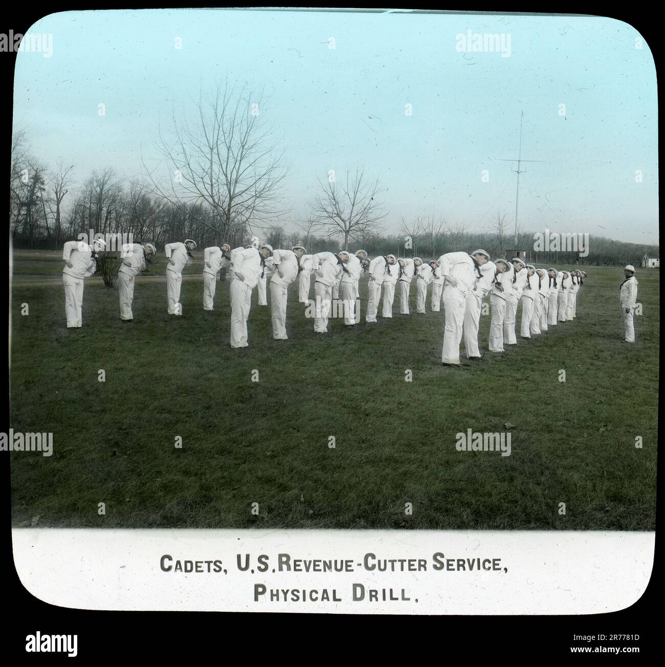 Cadets, U.S. Revenue-Cutter Service, Physical Drill. Photographs of ...