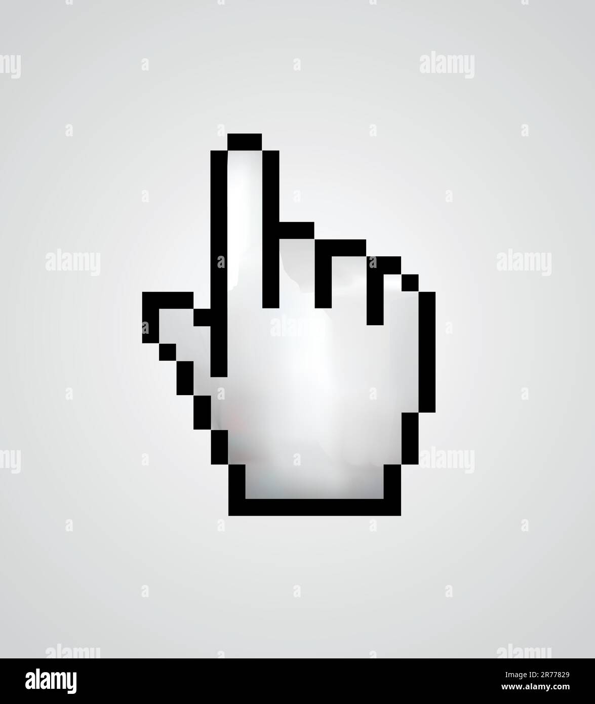 Hand cursor Stock Vector Images - Alamy