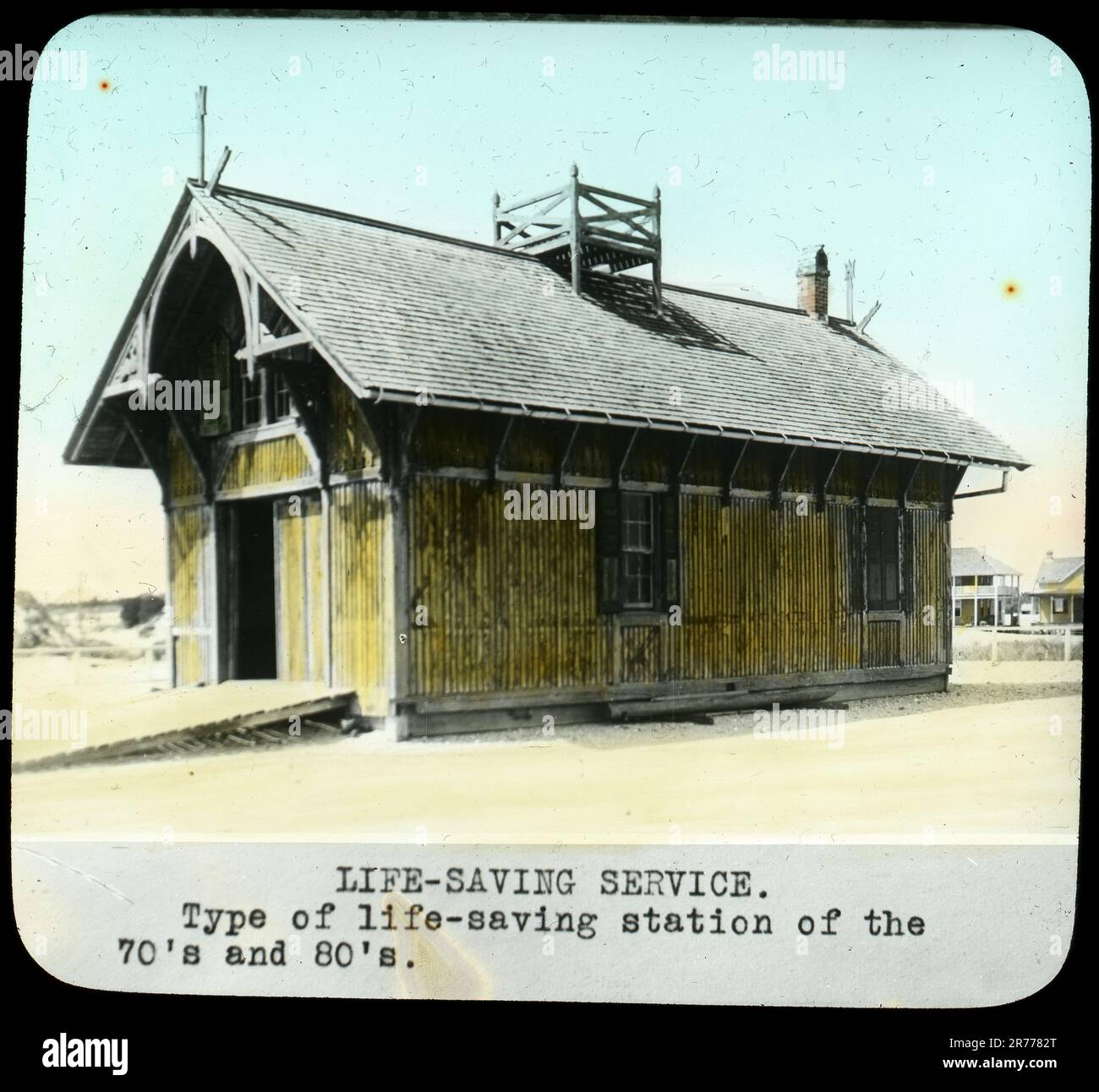 Type of Life-Saving Station of the 1870s and 1880s. Lifesaving Service ...