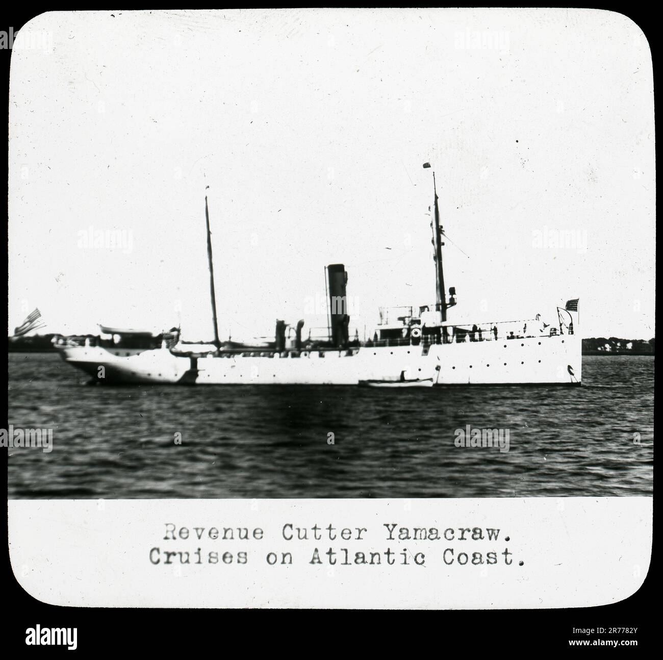 Revenue Cutter Yamacraw, Cruises on Atlantic Coast. Photographs of ...