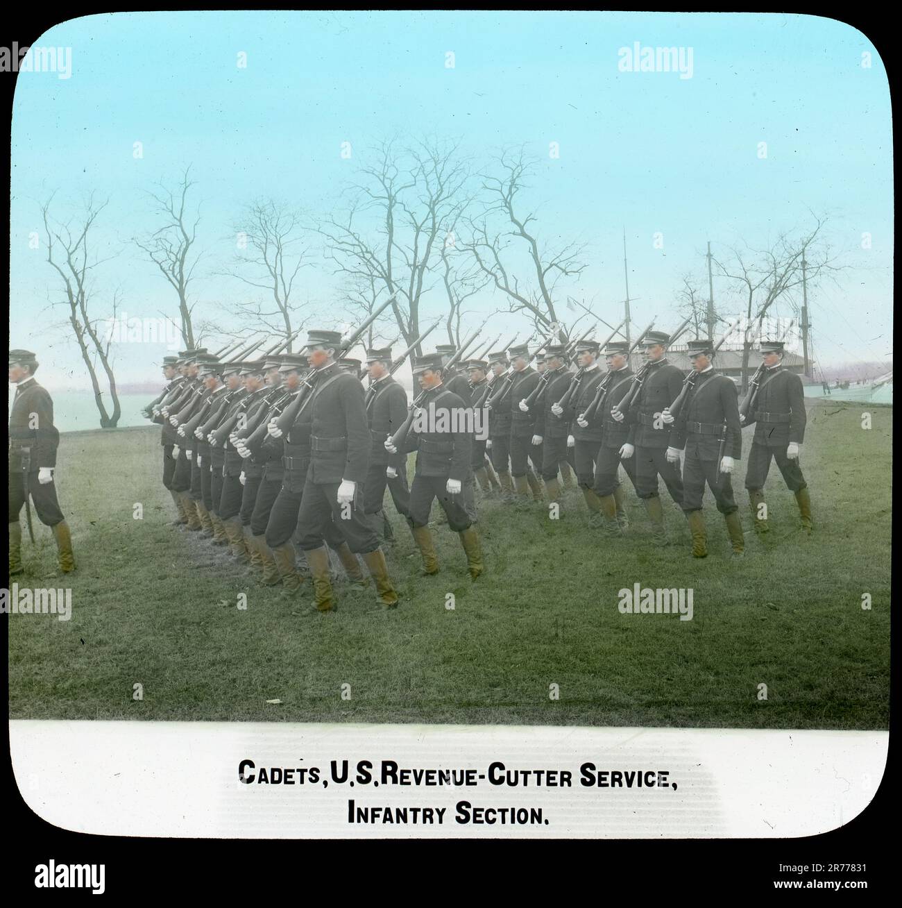 Cadets, U.S. Revenue-Cutter Service, Infantry Section. Photographs of ...