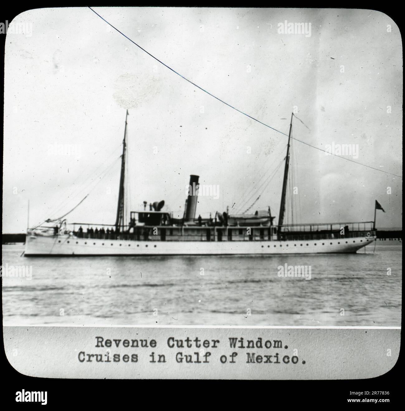 Revenue Cutter Windom, Cruises in Gulf of Mexico. Photographs of ...