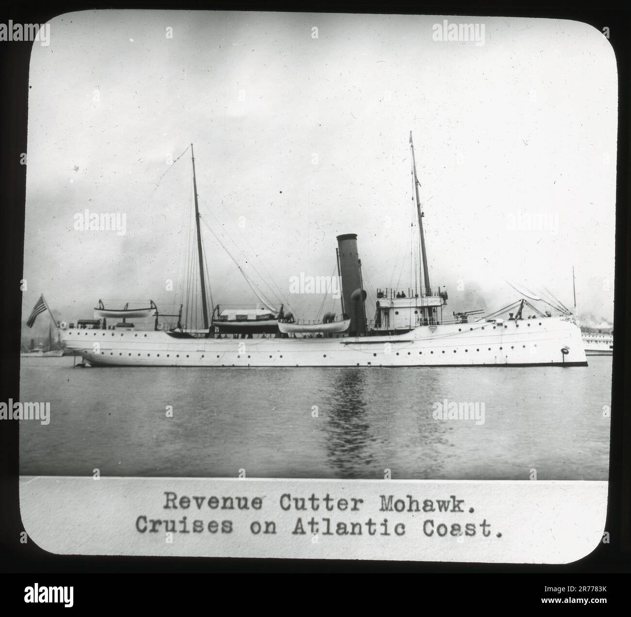 Photograph of the Revenue Cutter Mohawk. Photographs of Revenue Cutter ...