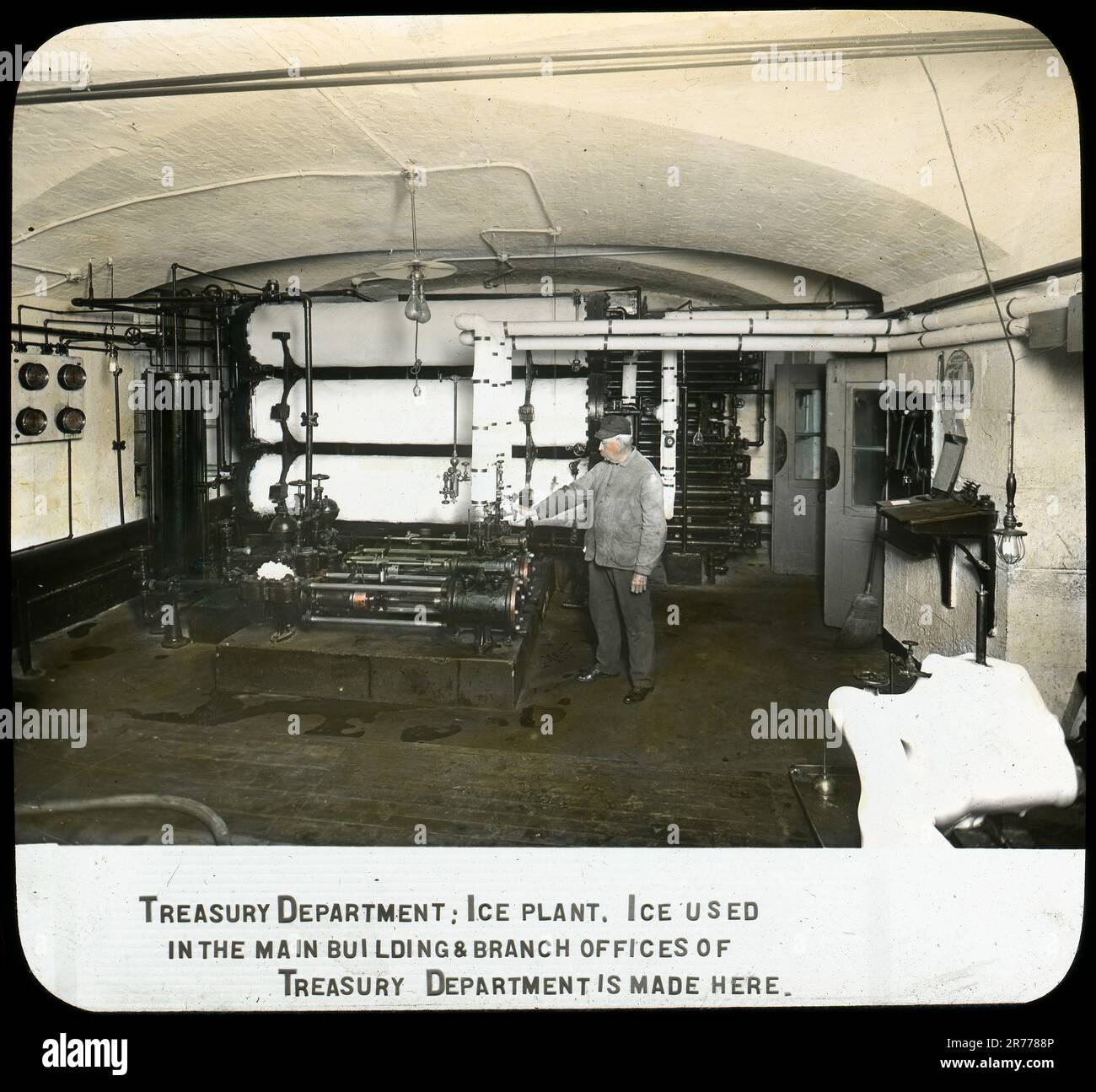 Treasury Department Ice Plant- Ice used in the Main building and branch ...