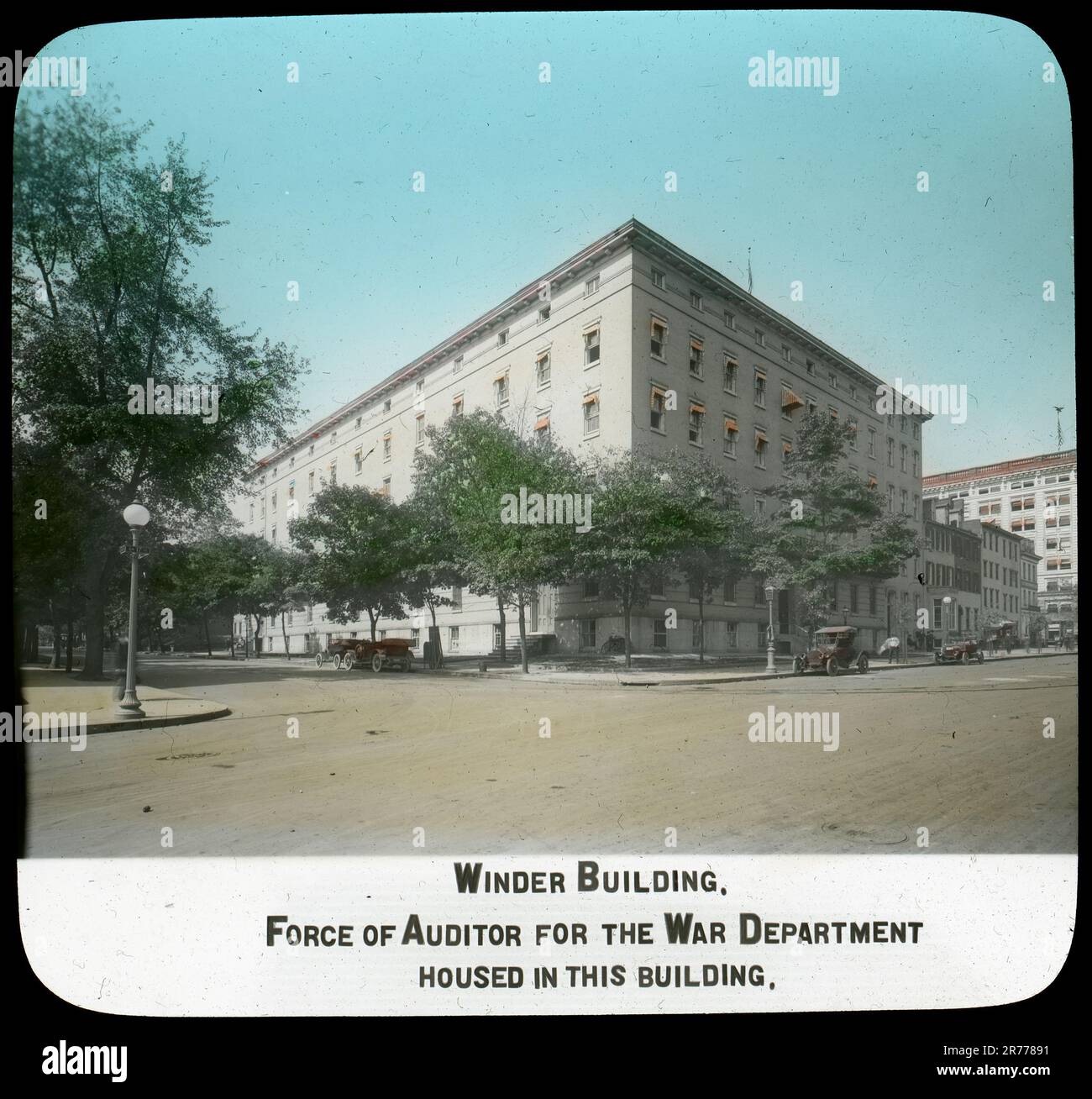 Winder building – Force of auditor for the War Department housed in ...