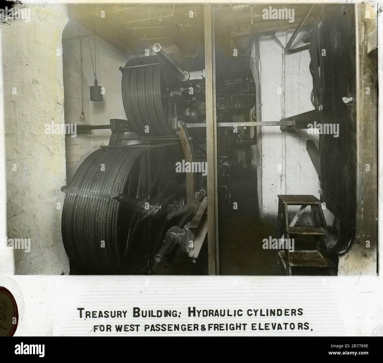 Treasury Building – Hydraulic cylinders for west passenger and freight ...