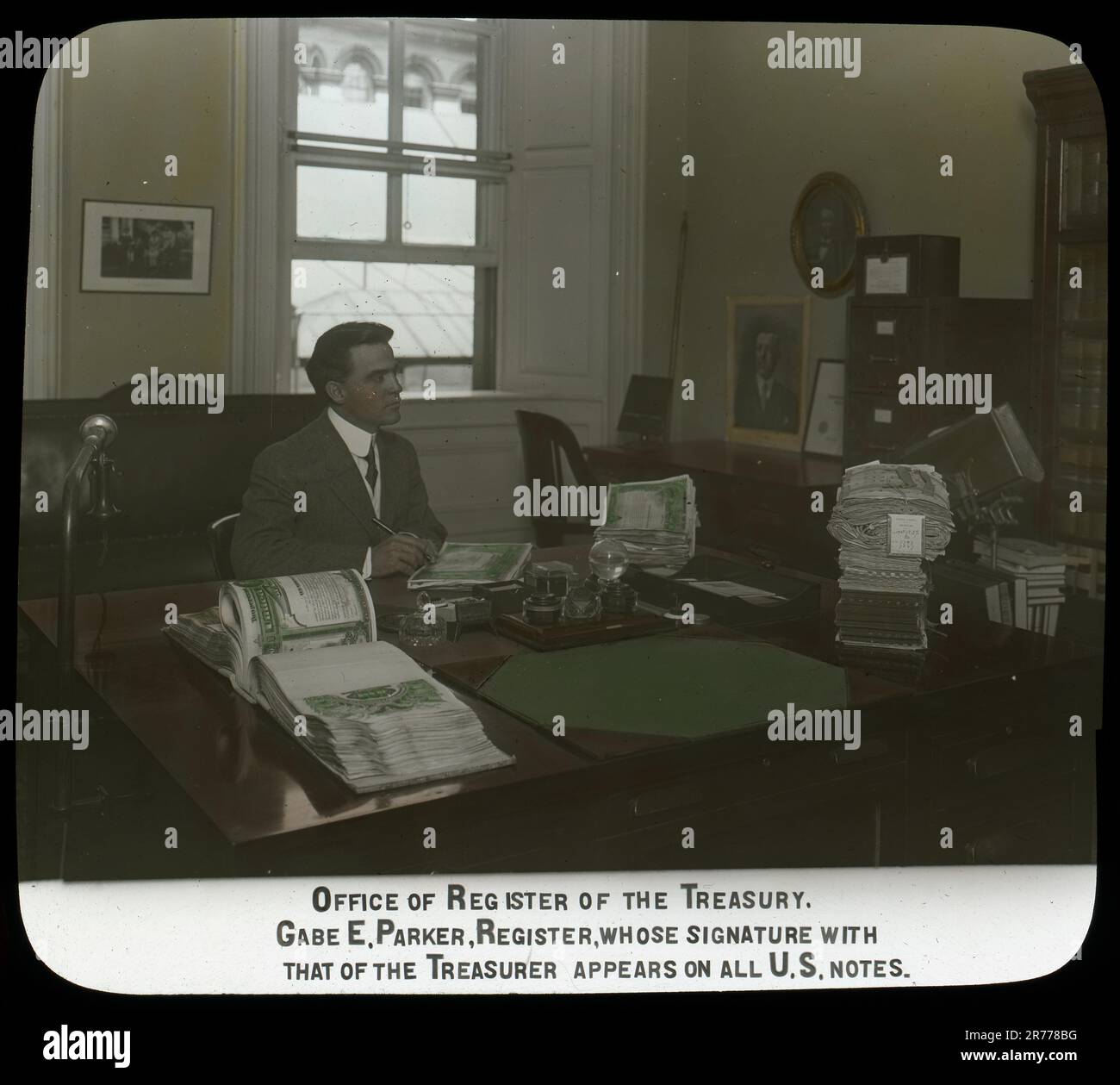Office of Register of the Treasury – Gabe. E. Parker, Register, whose ...