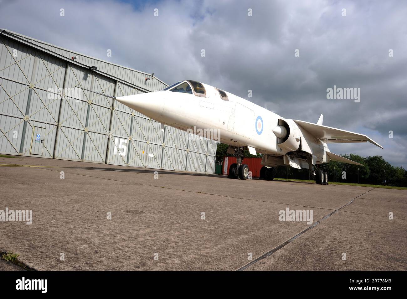 TSR2 XR220 on display at R.A.F. Cosford Air Show, 2015 Stock Photo - Alamy