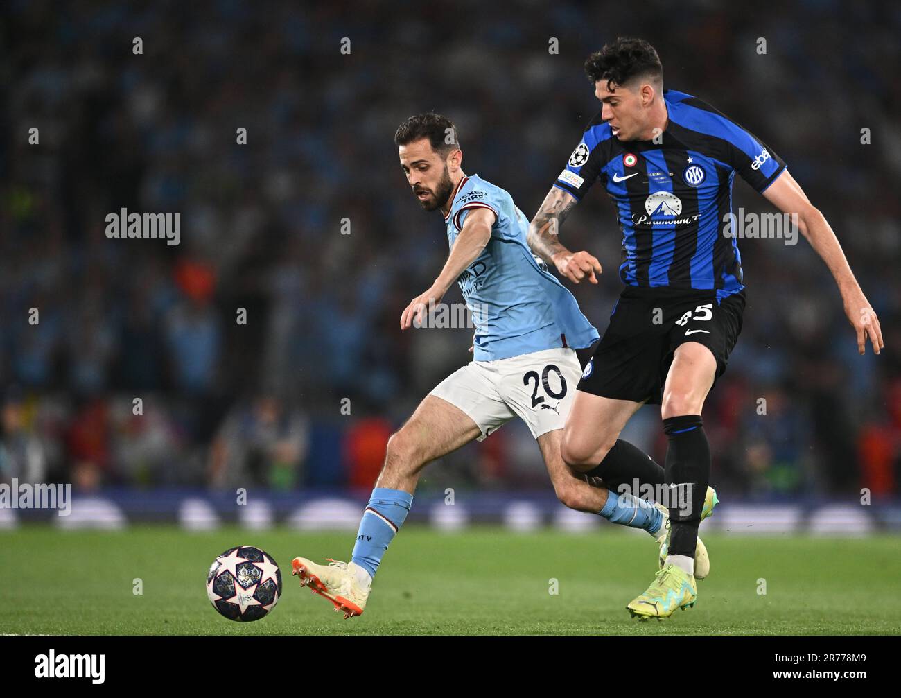 ISTANBUL, TURKEY - JUNE 10: Bernardo Silva of Manchester City during ...