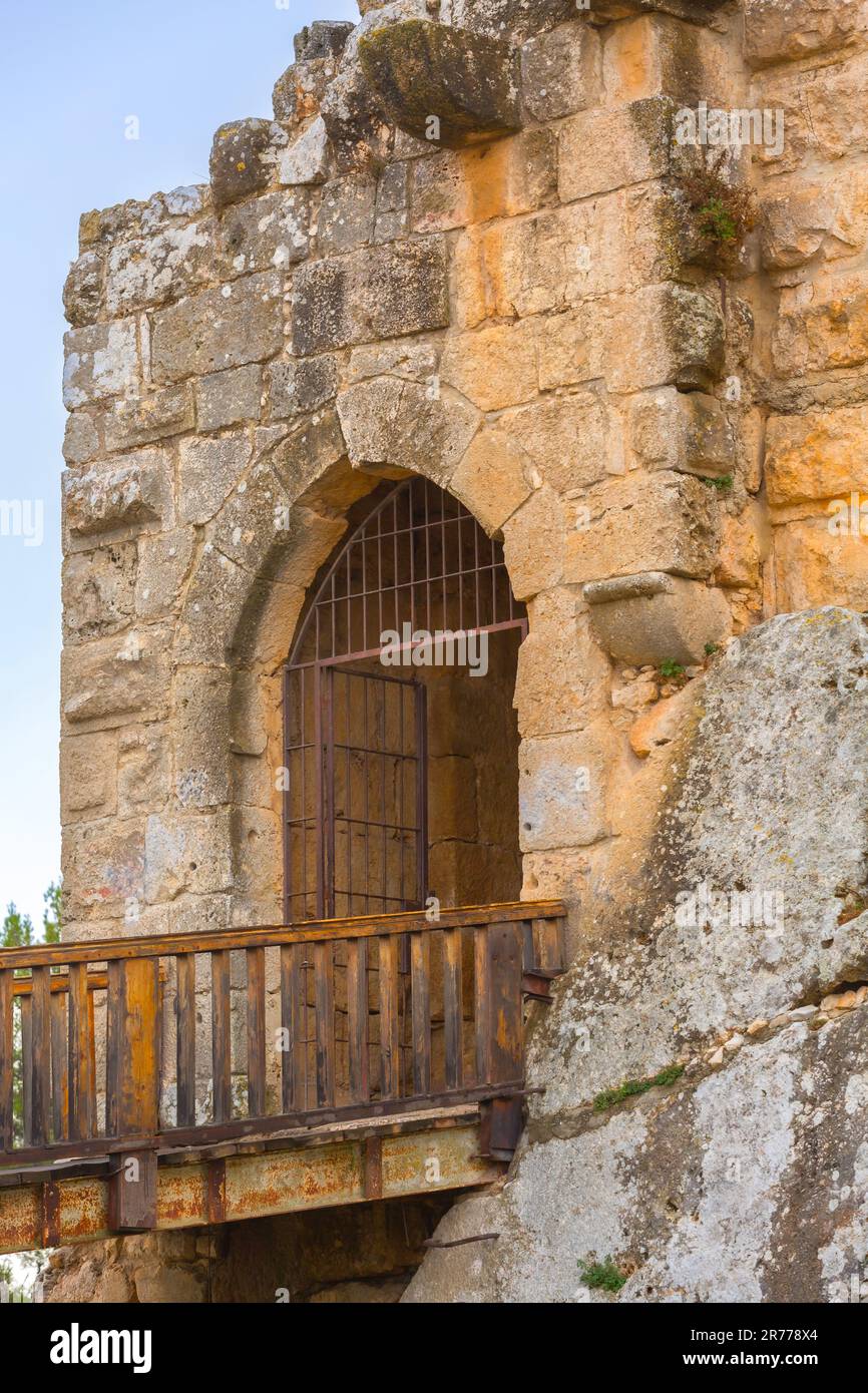 Ajloun Castle, Jordan built by the Ayyubids in 12th century, Middle ...