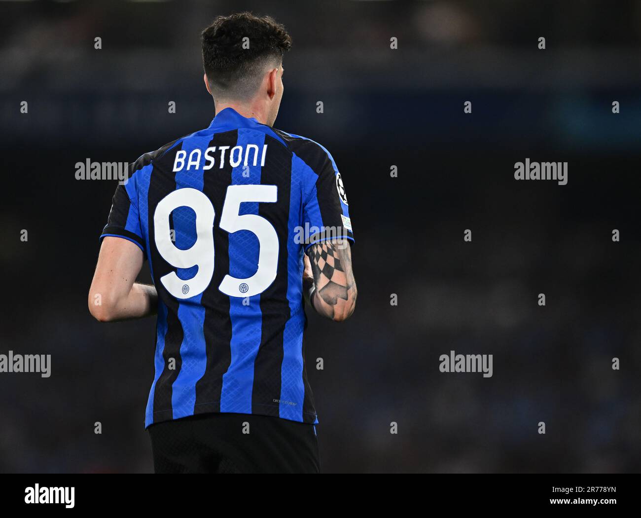 ISTANBUL, TURKEY - JUNE 10: Alessandro Bastoni of Inter Milan during ...