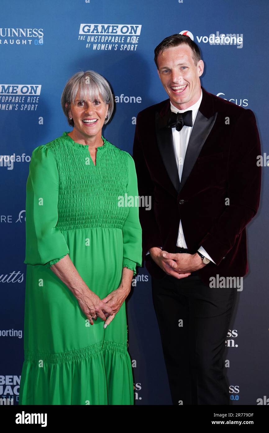 Sue Anstiss and Jack Tompkins arrives for the premiere of Netflix's ...