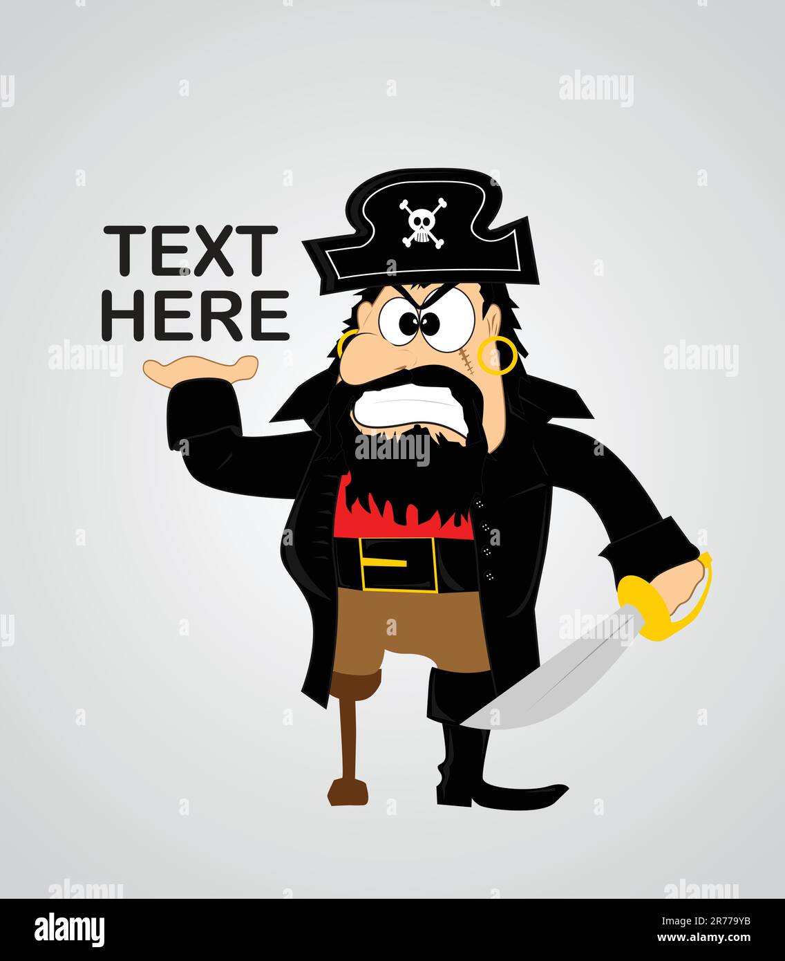 Male pirate Stock Vector Images - Alamy