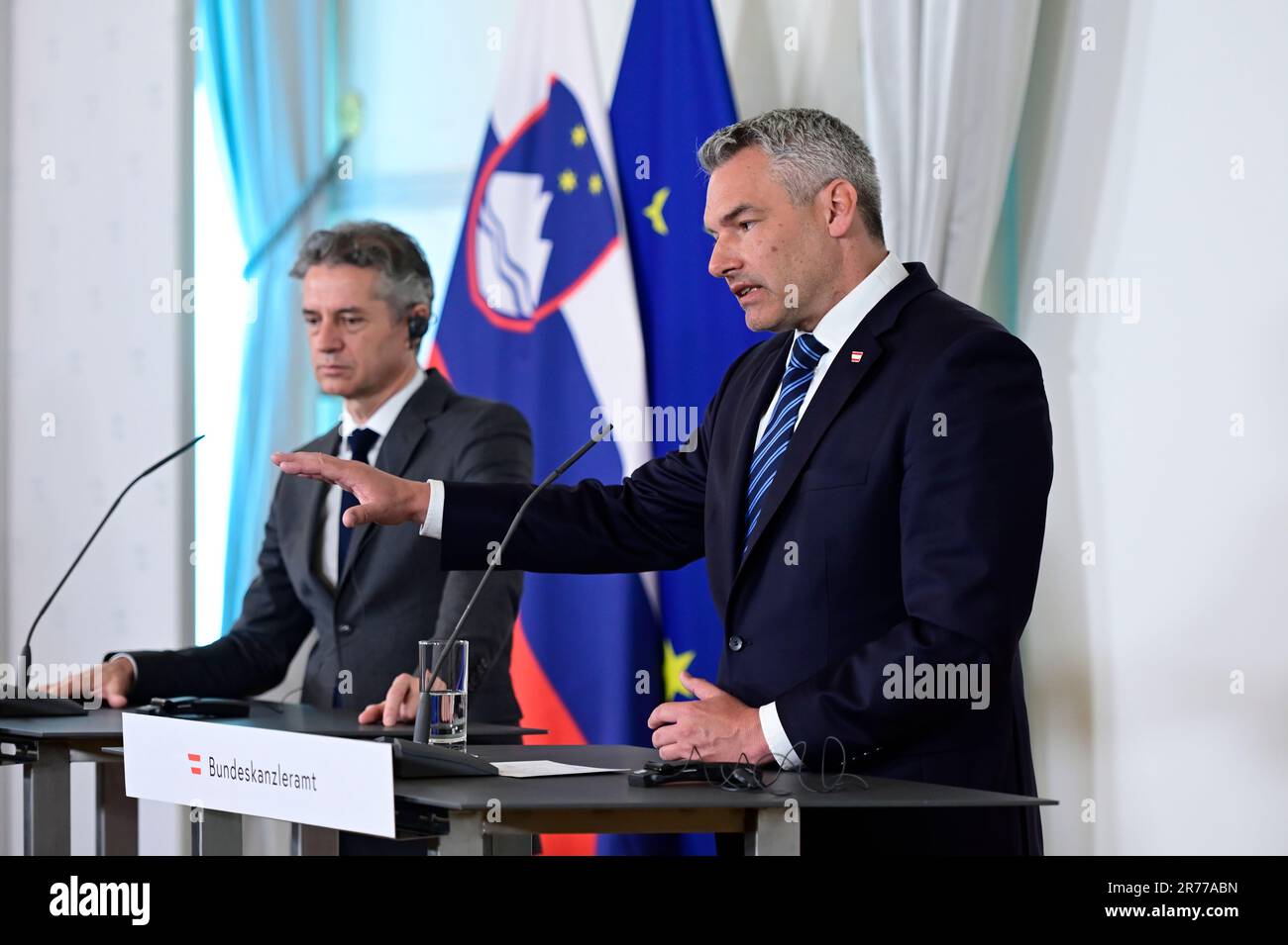Vienna, Austria. 13 June 2023. Official visit of the Prime Minister of ...