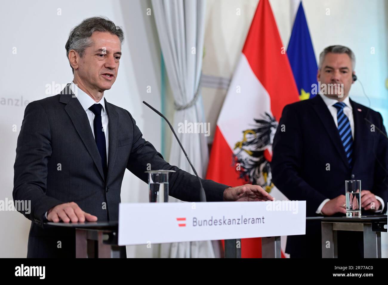 Vienna, Austria. 13 June 2023. Official visit of the Prime Minister of ...