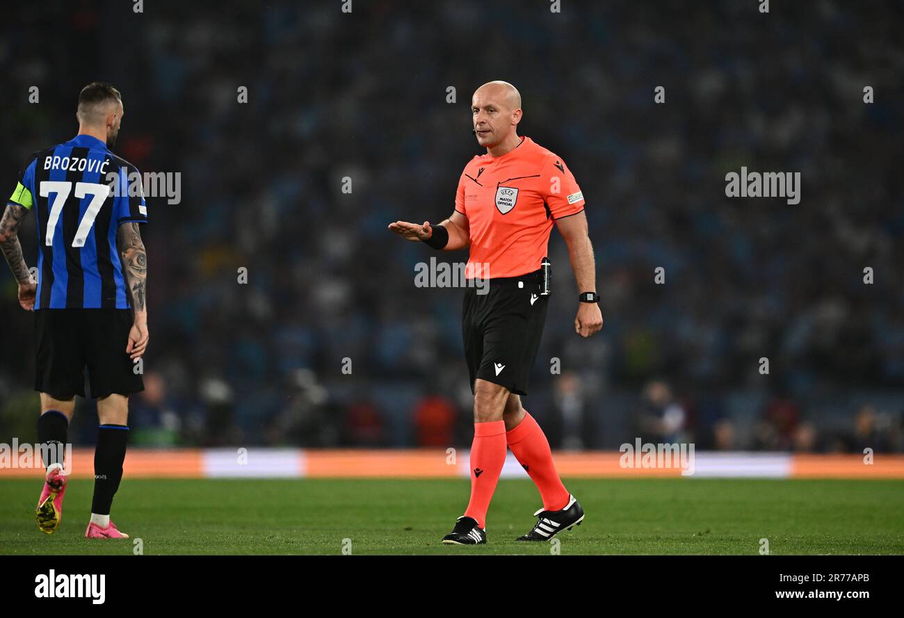 ISTANBUL, TURKEY - JUNE 10: of Manchester City during the UEFA ...