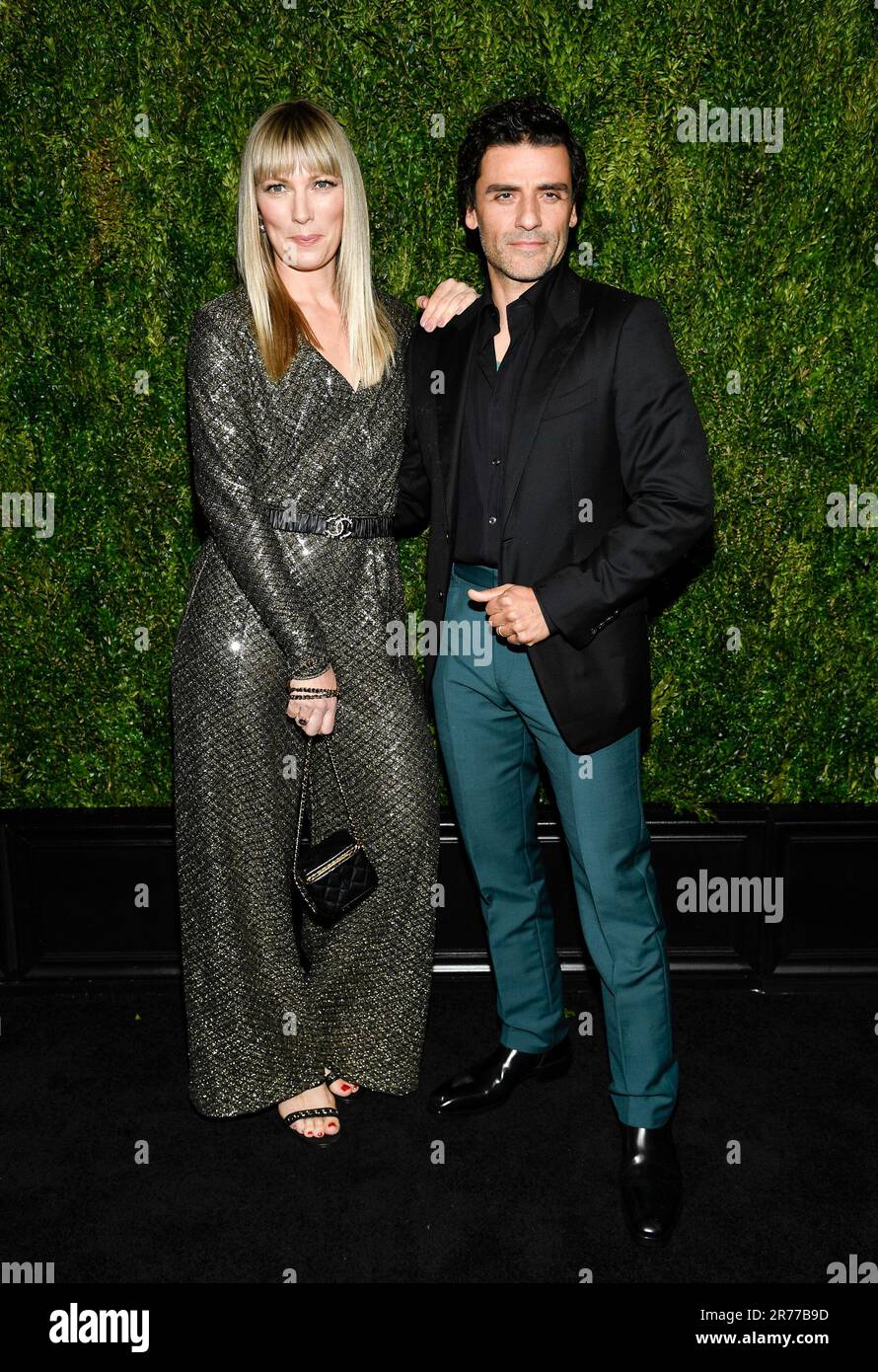 Elvira Lind, left, and husband Oscar Isaac attend the 16th annual ...