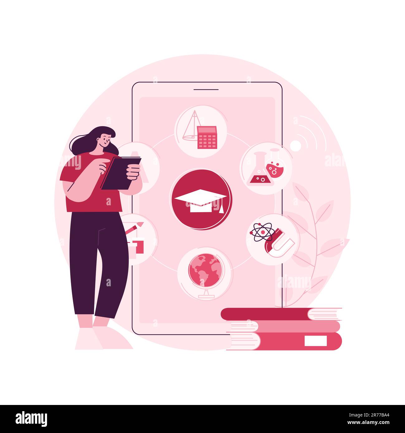 Individual learning plan Stock Vector Images - Alamy