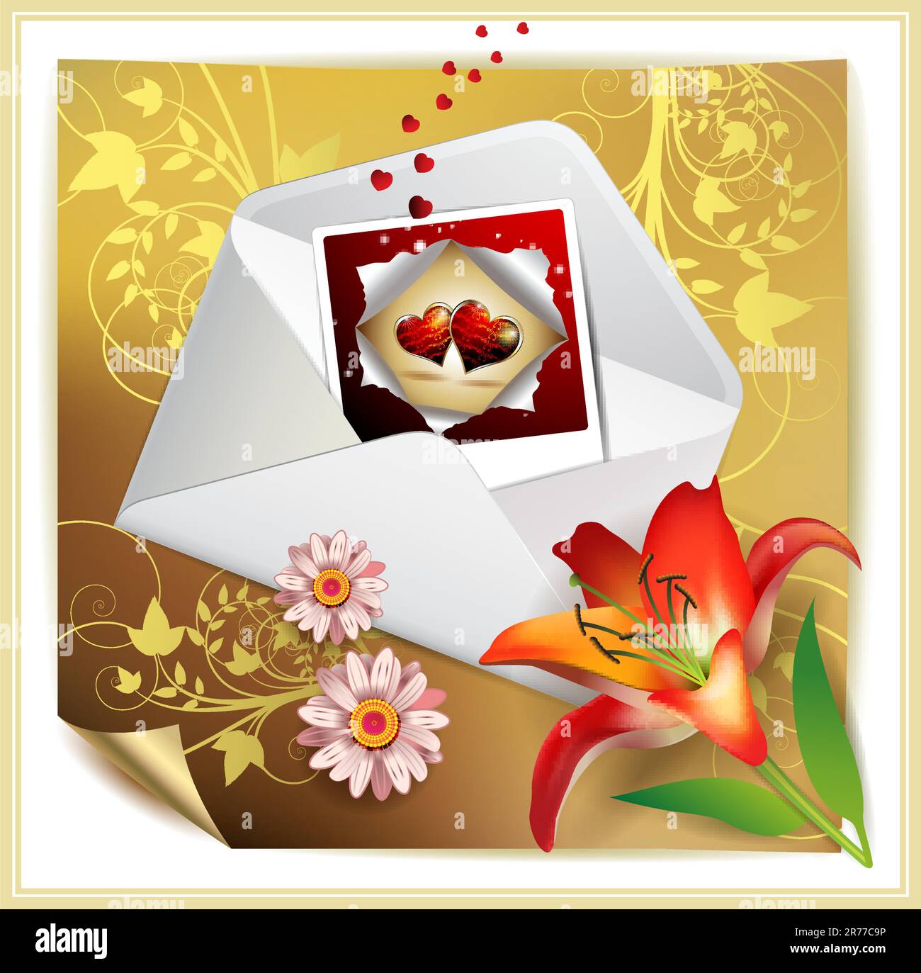 Envelope photo Stock Vector Images - Alamy