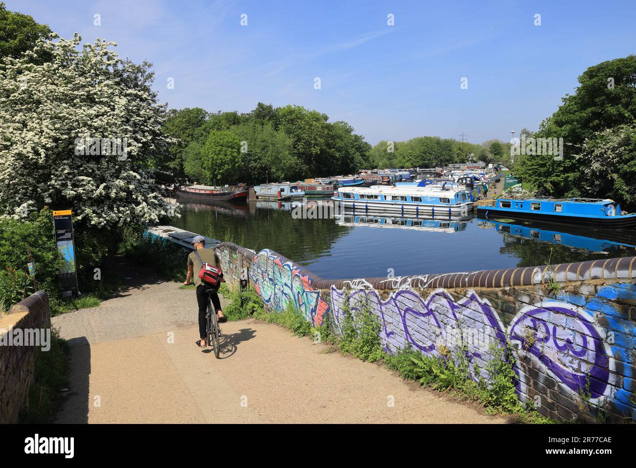 Springfield marina river lea river hi-res stock photography and images ...