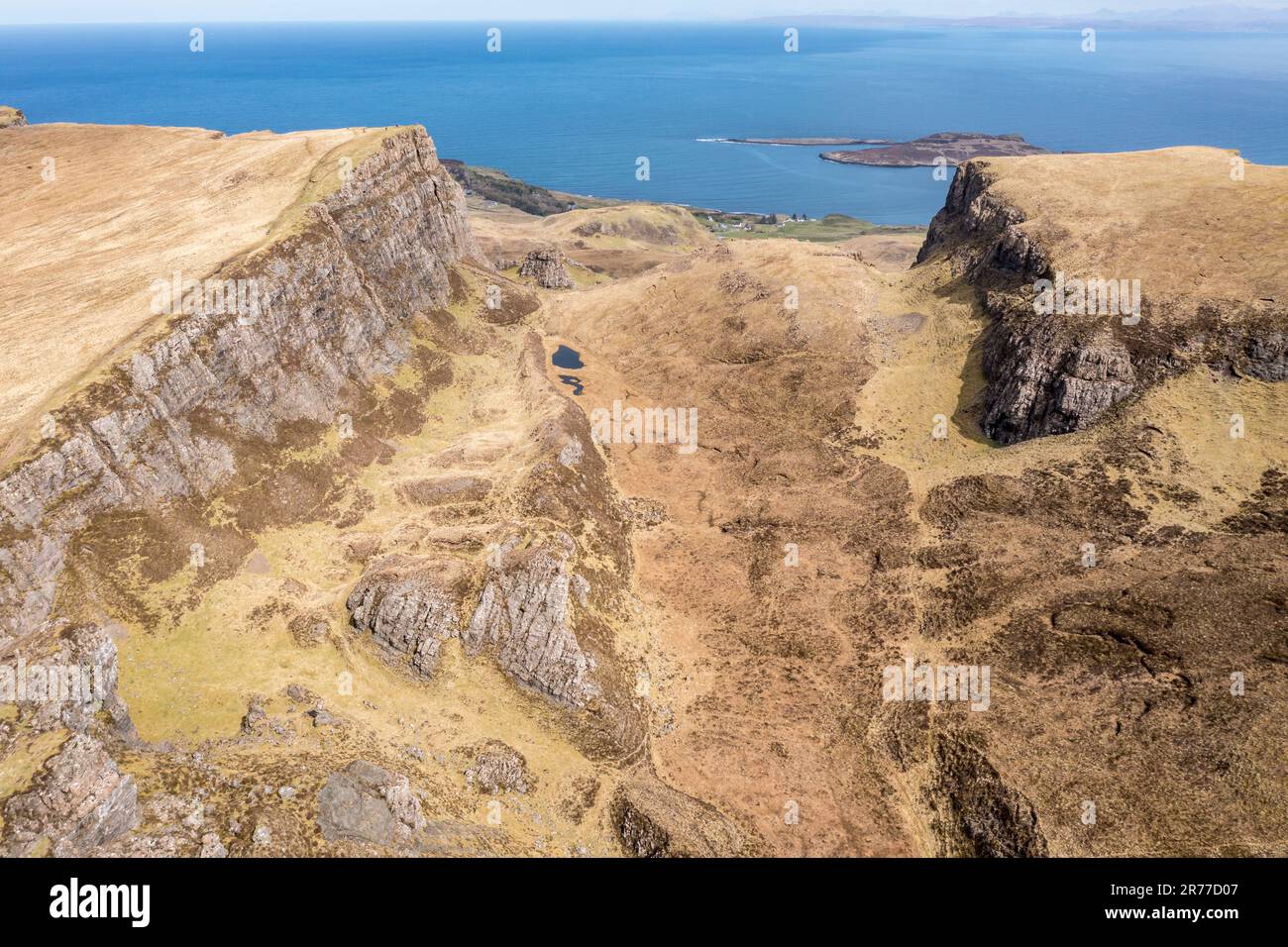 Aerial view of skye hi-res stock photography and images - Alamy