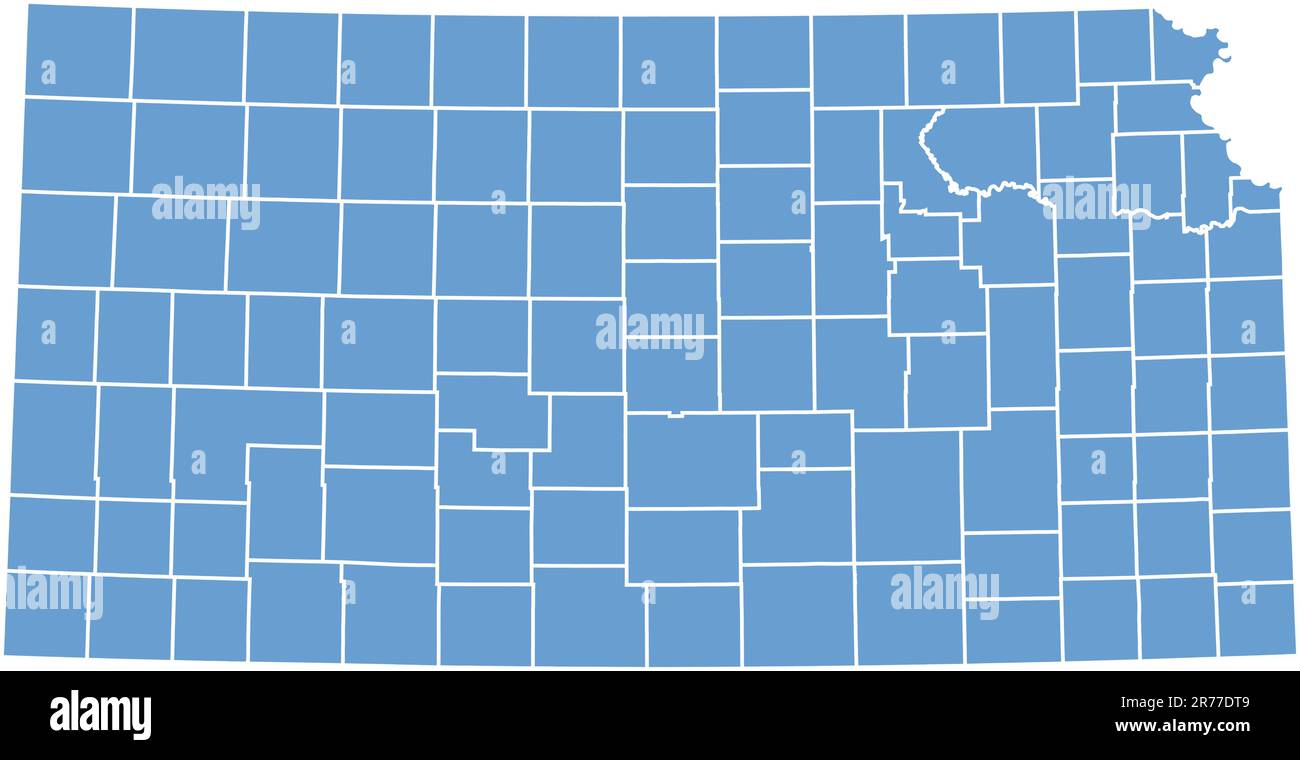Map of kansas city Stock Vector Images - Alamy