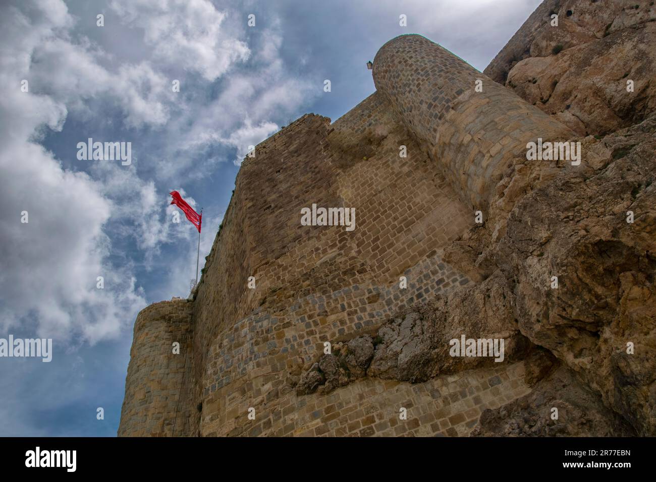 Elazig Harput, Turkey - April 28, 2018 Turkey: Harput Castle in Artuklu ...