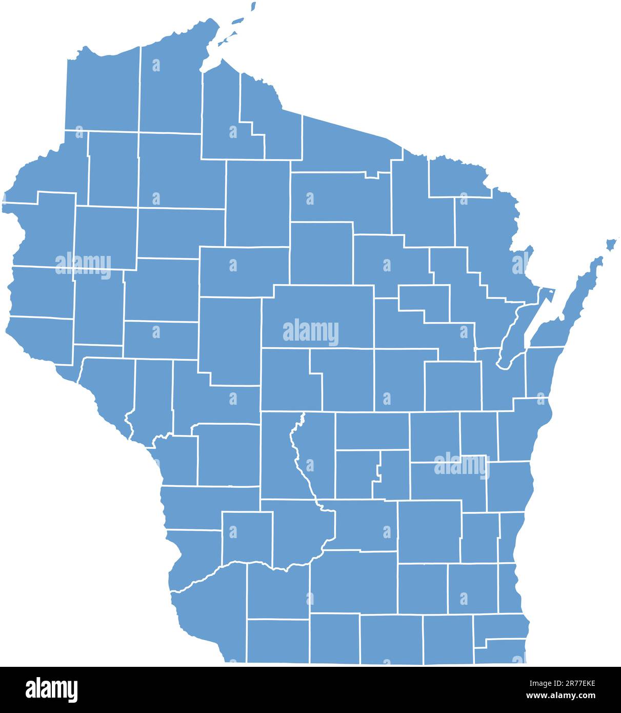 Map of unity wisconsin hi-res stock photography and images - Alamy