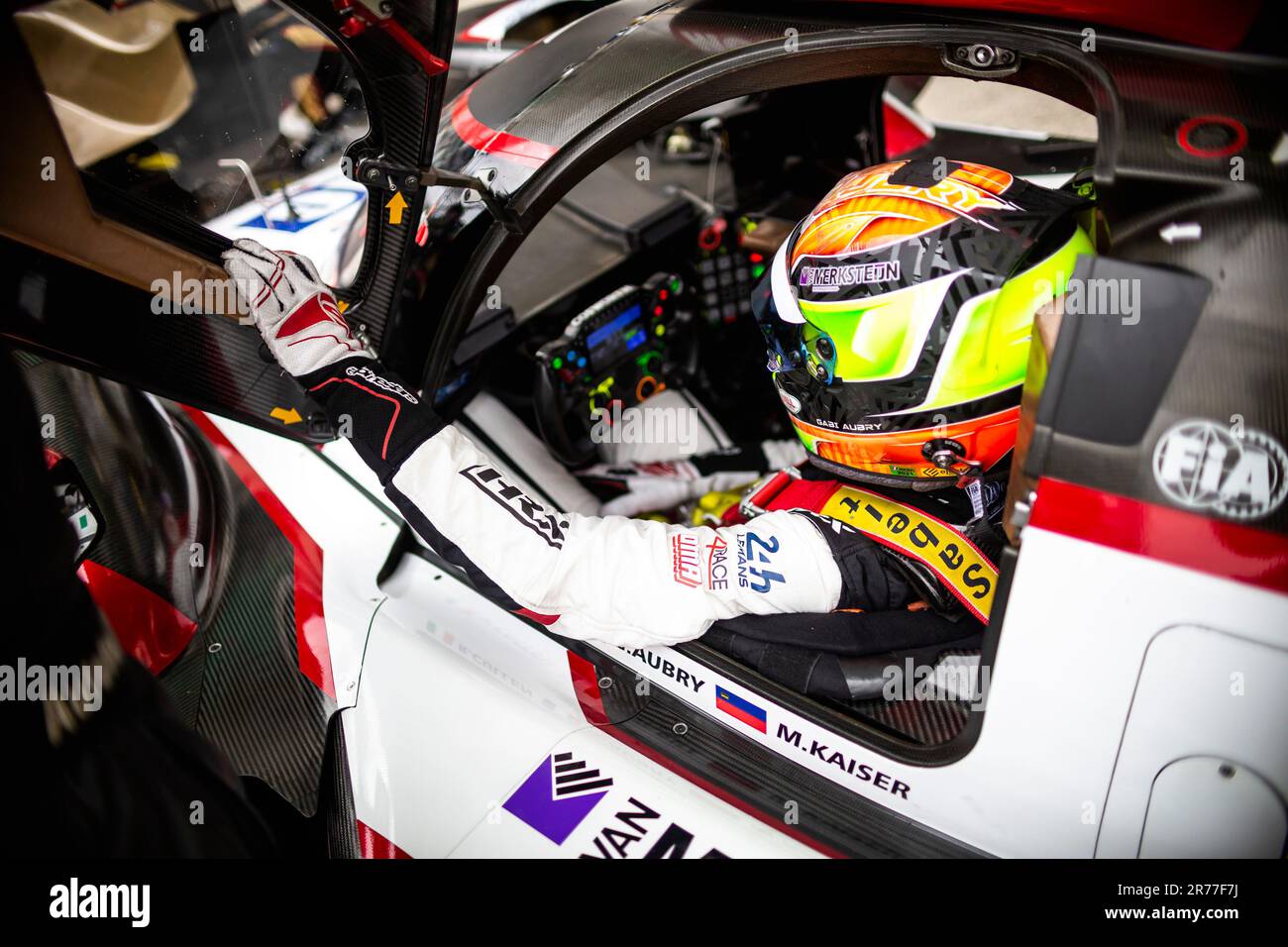Le Mans, France. 10th June, 2023. AUBRY Gabriel (fra), Vector Sport ...