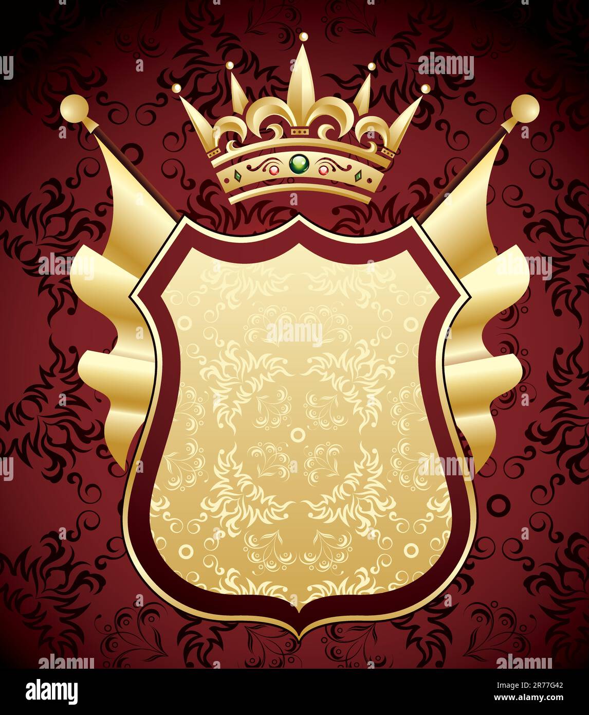 Ornate flags Stock Vector Images - Alamy